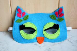 Naredi sam paketki obraznih pustnih mask iz filca | Ustvarjalne roke ...