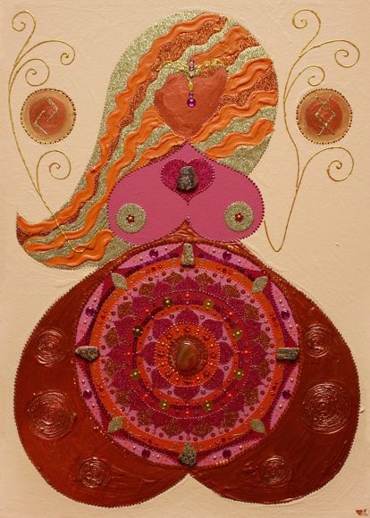 Maja Paliska: Slika energijske angelske mandale | Ustvarjalne roke ...