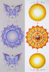 Maja Paliska: Slika energijske angelske mandale | Ustvarjalne roke ...